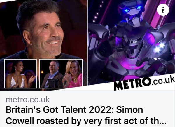 Britain's Got Talent - Titan the Robot's Audition | Cyberstein Robotics